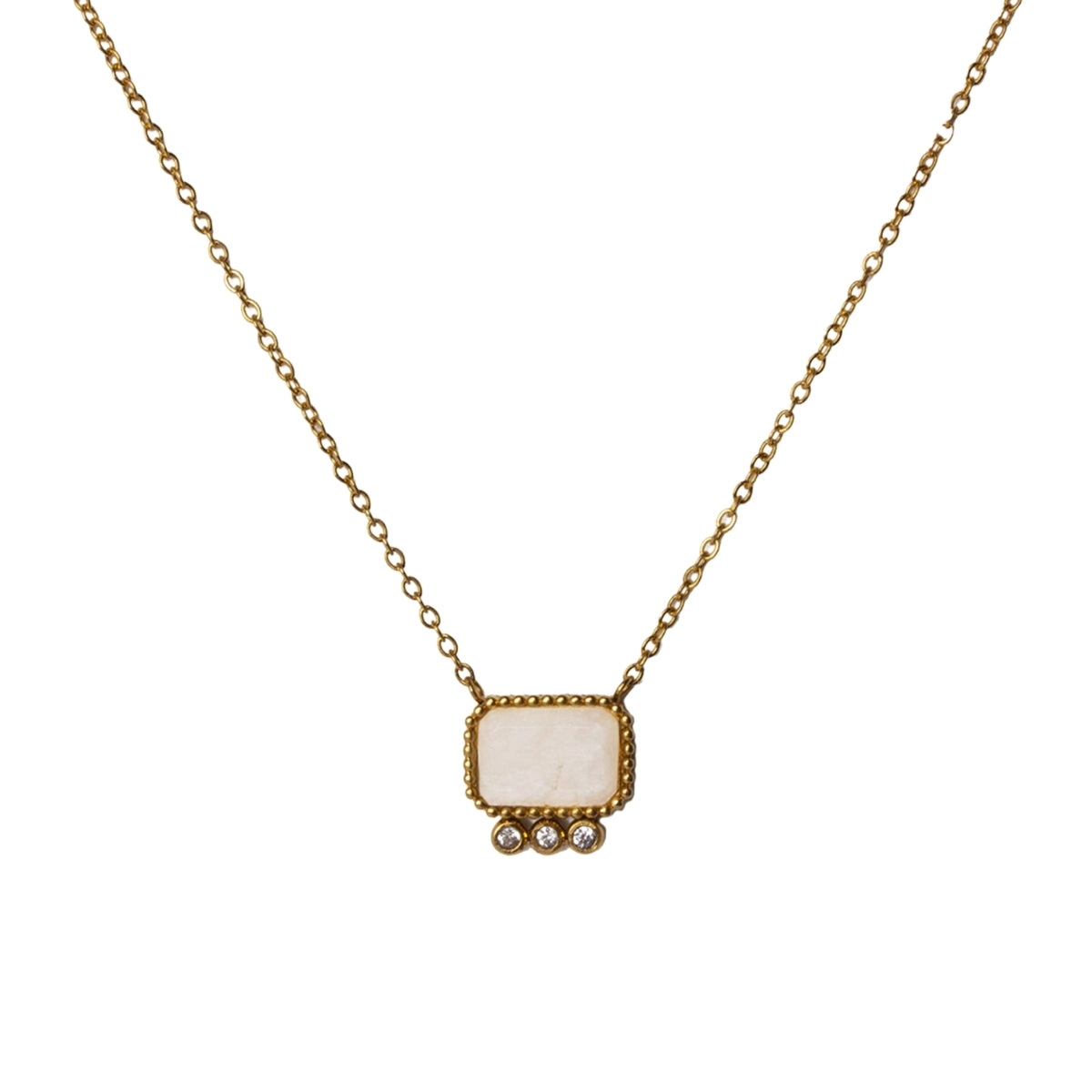 AEC Paris Thetis Moonstone Necklace – Paloma + Co