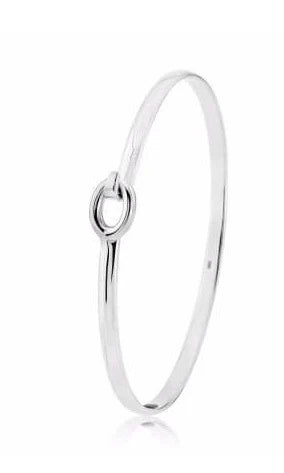 Iron clay Bangle silver Hyde Park Adelaide – Paloma + Co
