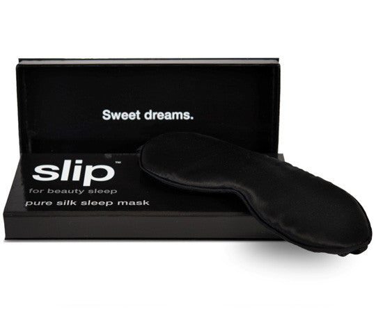 Slip Pure Silk Eye Mask Black Adelaide – Paloma + Co
